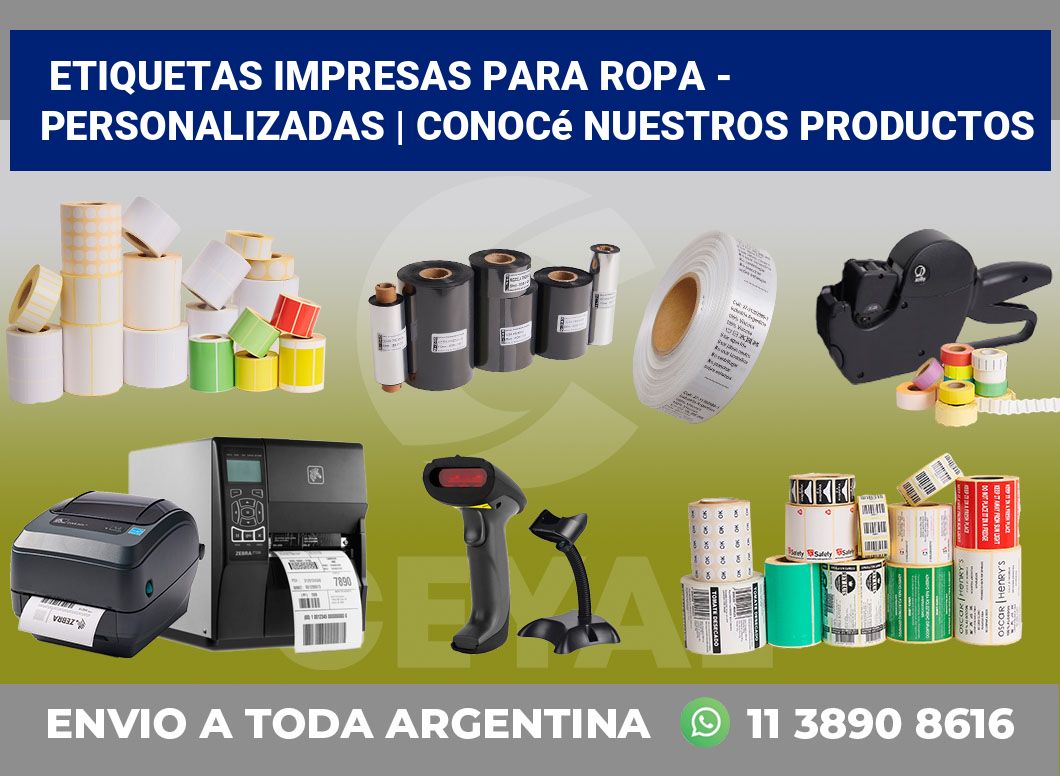 Etiquetas Impresas para ropa – Personalizadas | Conocé nuestros ...