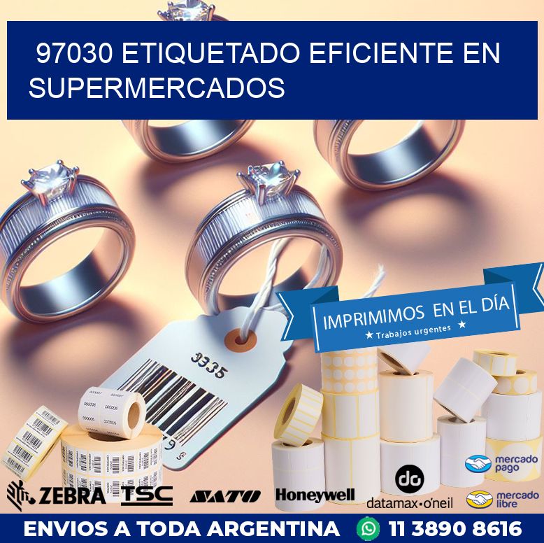 97030 ETIQUETADO EFICIENTE EN SUPERMERCADOS - Rollos Zebra