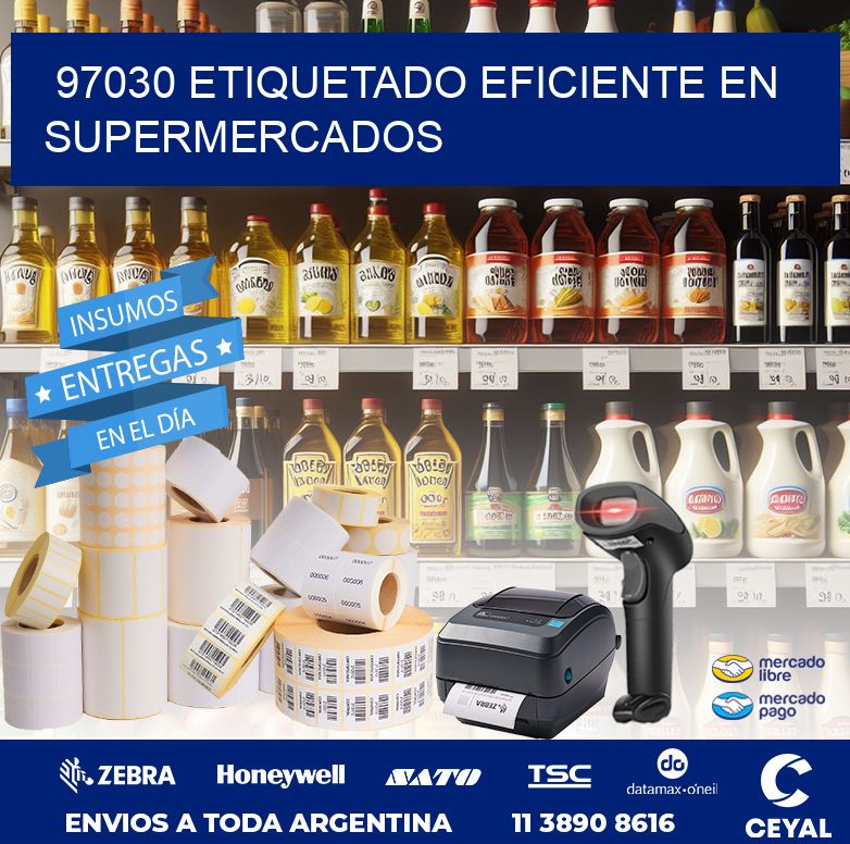 97030 ETIQUETADO EFICIENTE EN SUPERMERCADOS - Rollos Zebra