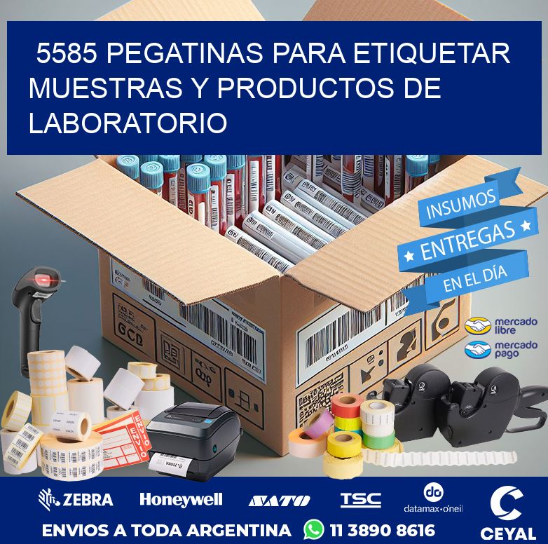 5585 PEGATINAS PARA ETIQUETAR MUESTRAS Y PRODUCTOS DE LABORATORIO ...