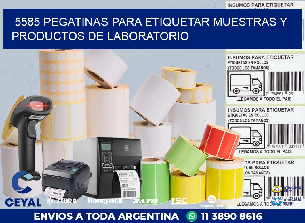 5585 PEGATINAS PARA ETIQUETAR MUESTRAS Y PRODUCTOS DE LABORATORIO ...
