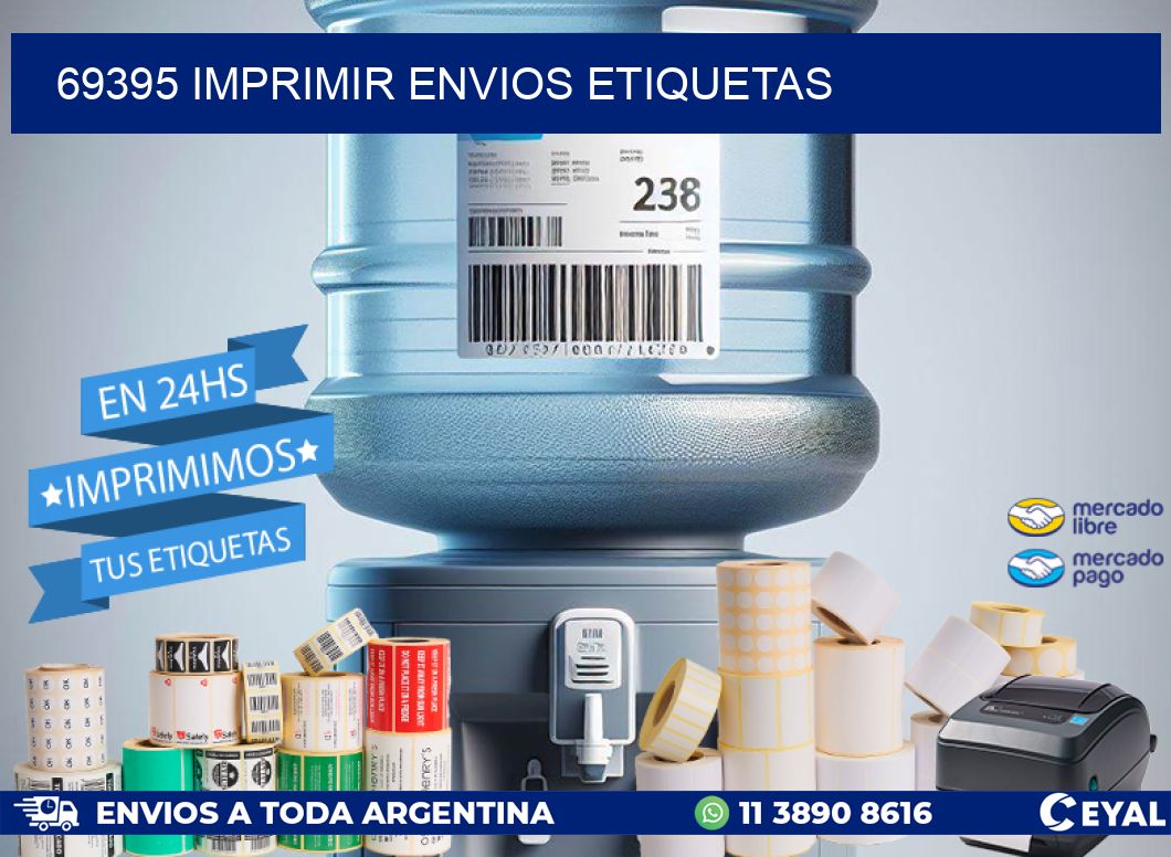 69395 imprimir envios etiquetas - Rollos Zebra