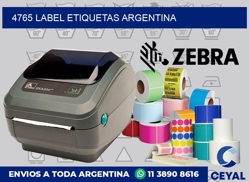 4245 LABEL ETIQUETAS ARGENTINA - Rollos Zebra